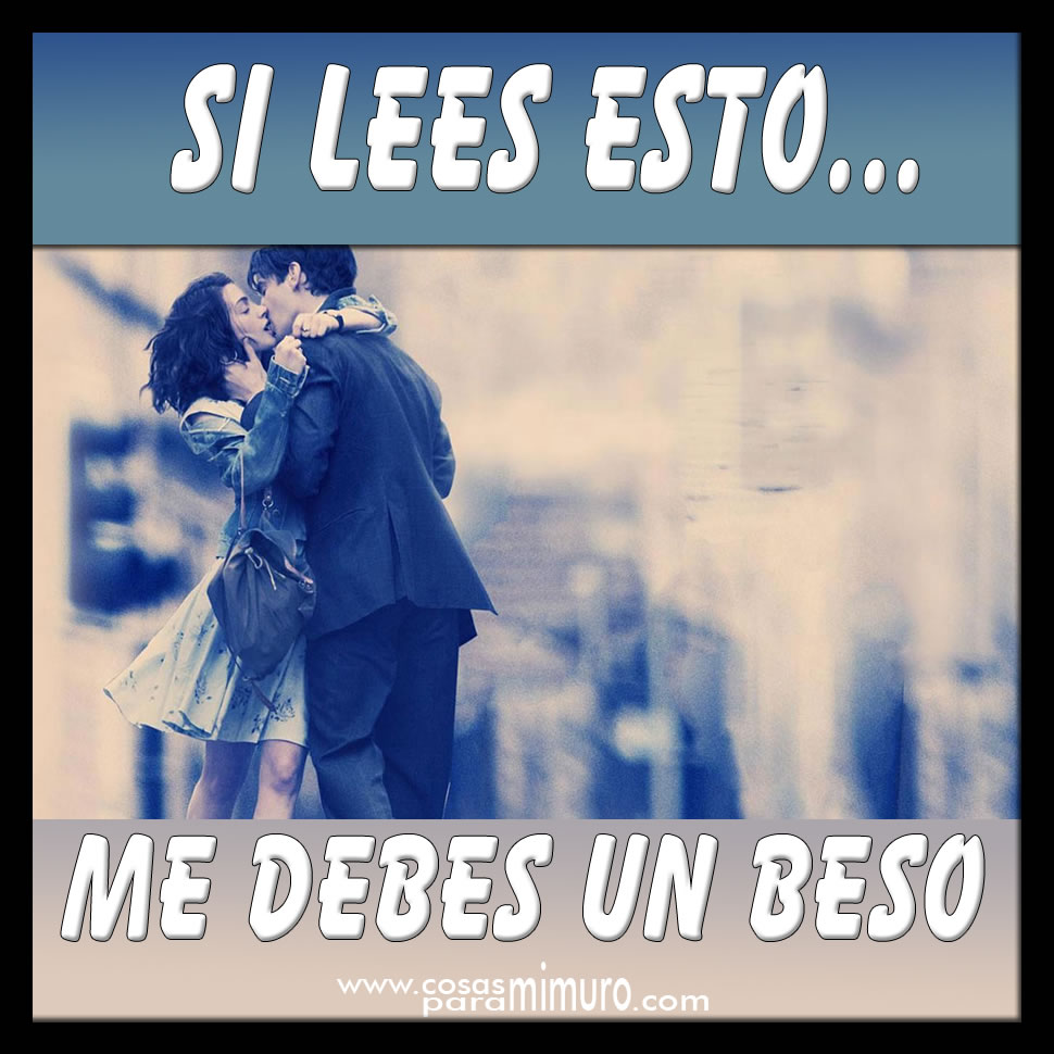 Me Das Un Besito